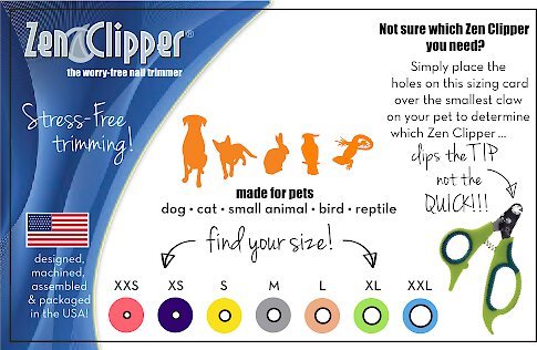 ZEN CLIPPER Pet Nail Clipper, Small - Chewy.com