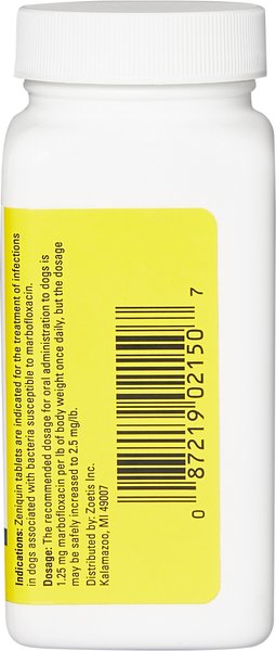 ZENIQUIN (marbofloxacin) Tablets for Dogs & Cats, 200-mg - Easy Refills ...