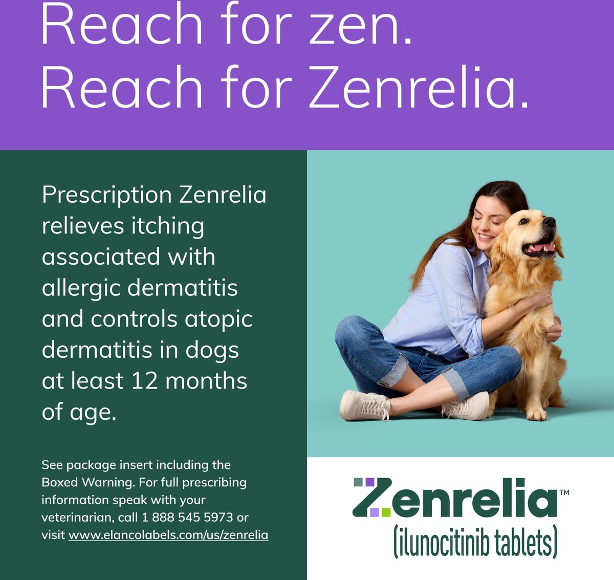 ZENRELIA (ilunocitinib tablets) for Dogs, 15-mg - Easy Refills | Chewy Rx