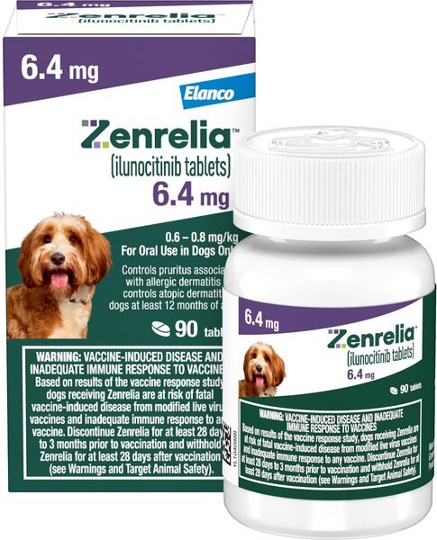 ZENRELIA (ilunocitinib tablets) for Dogs, 6.4-mg - Easy Refills | Chewy Rx