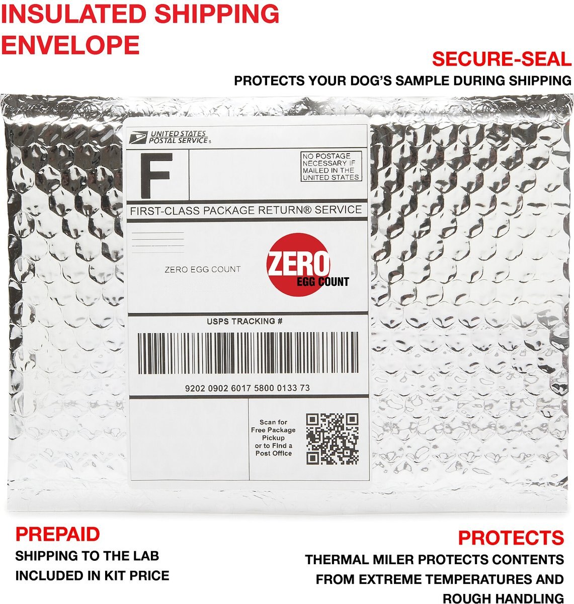 ZERO EGG COUNT Parasite & Worm Stool Dog Test Kit - Chewy.com