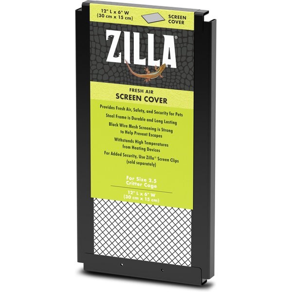 ZILLA Fresh Air Screen Cover for Terrariums, 12-in - Chewy.com