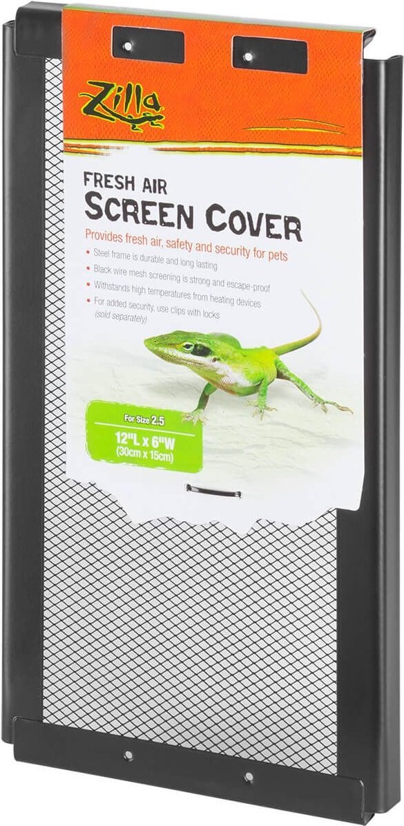 ZILLA Fresh Air Screen Cover for Terrariums, 12-in - Chewy.com