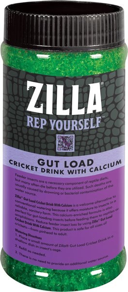 ZILLA Gut Load Cricket Drink with Calcium Supplement, 16-fl oz bottle ...