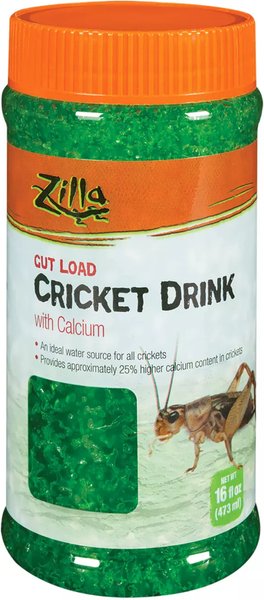 ZILLA Gut Load Cricket Drink with Calcium Supplement, 16-fl oz bottle ...