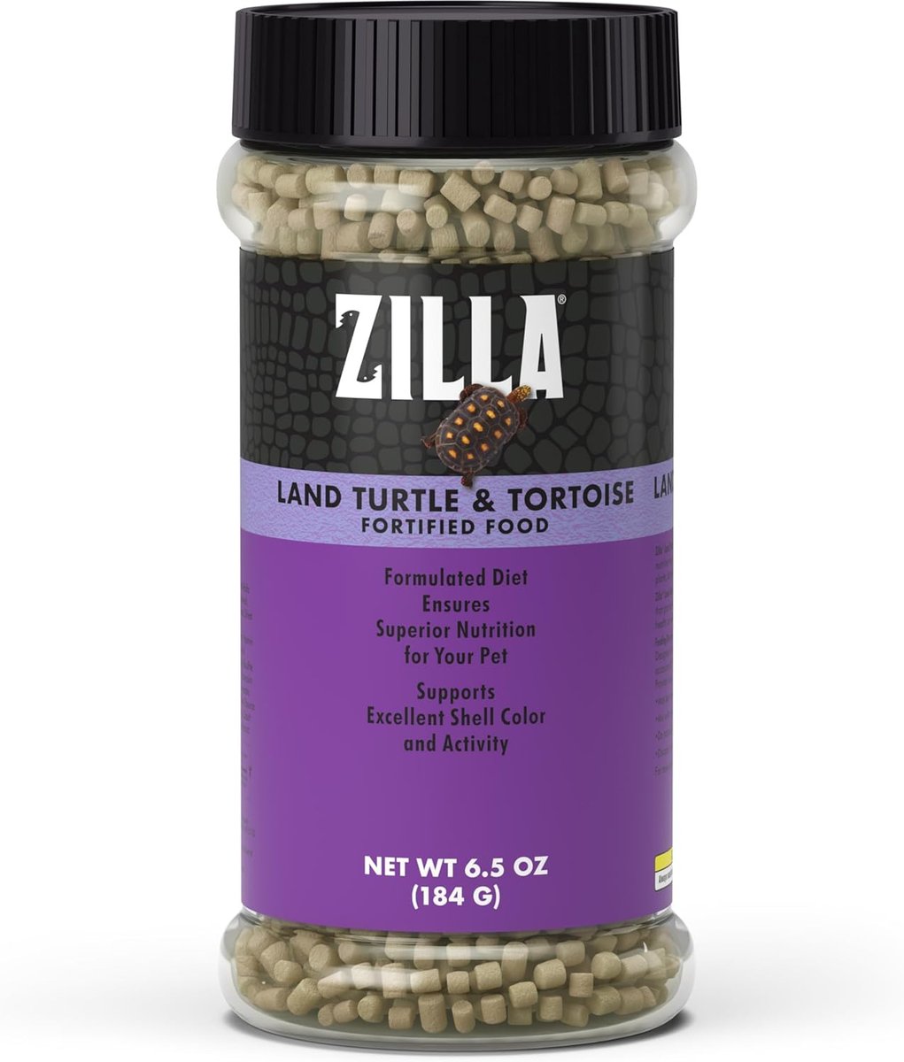 ZILLA Land Turtle & Tortoise Food, 1 count - Chewy.com