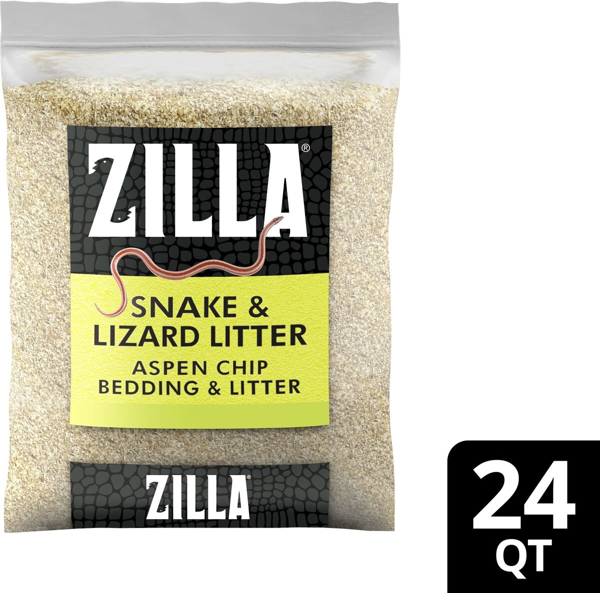 ZILLA Lizard Litter Aspen Chip Reptile Bedding, 24-qt bag - Chewy.com