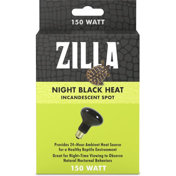 ZILLA Night Black Reptile Basking Bulb, 150-watt - Chewy.com