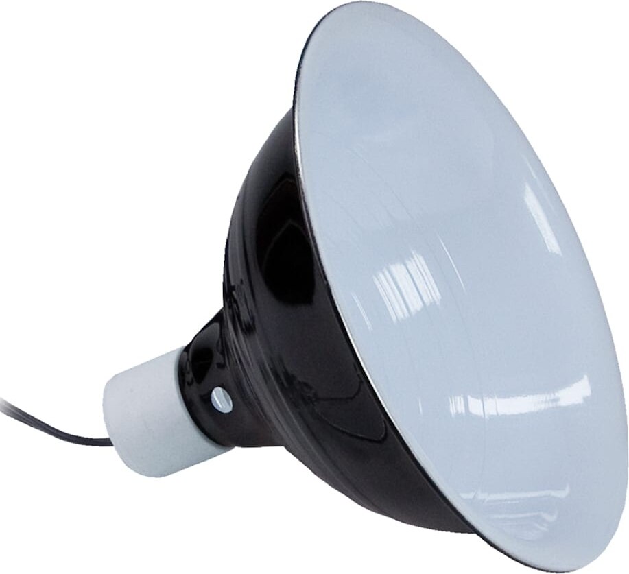 ZILLA Premium Reflector Light & Heat Black Ceramic Dome Lighting ...
