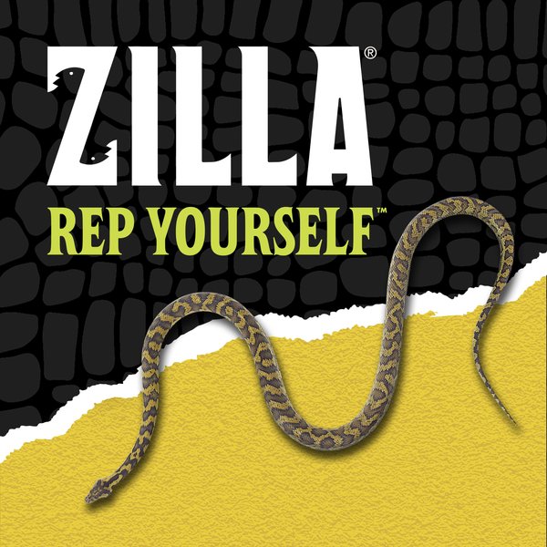 ZILLA Rapid Sense Crocodile Skull Reptile Deicer, Tan, Medium - Chewy.com