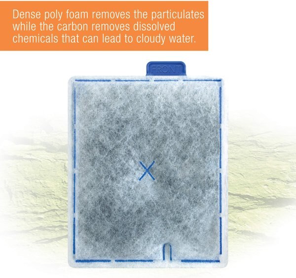 ZILLA Reptile Terrarium Filter Replacement Cartridges, 3 count, Large ...