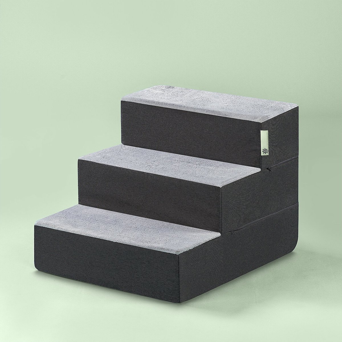 Out of Stock - ZINUS Easy Cat & Dog Stairs, Grey, Medium, 3-Step ...