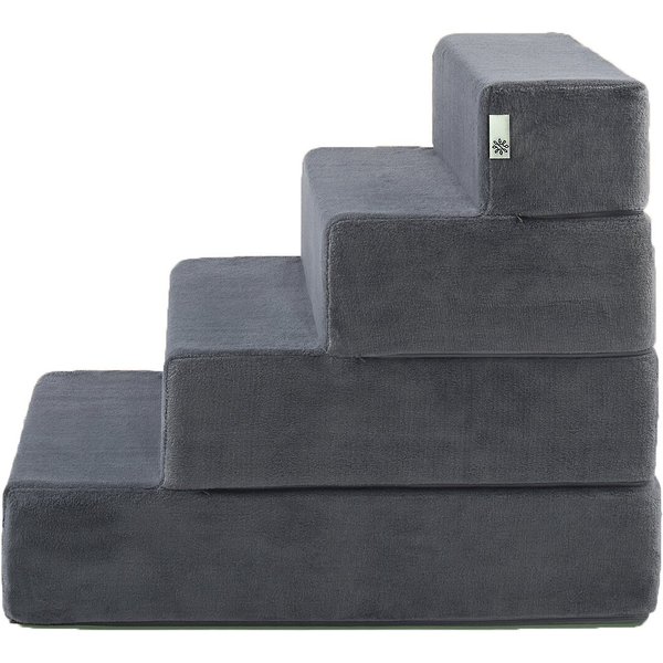 Out of Stock - ZINUS Easy Cat & Dog Stairs, Grey, X-Large - Chewy.com