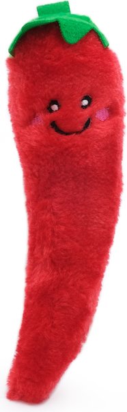 ZIPPYCLAWS Kickerz Pepper Cat Plush Toy with Catnip, Red - Chewy.com
