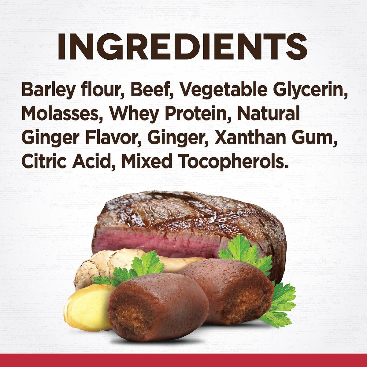 ZOE Pill Pop Grilled Beef with Ginger Dog Treats, 3.5-oz bag - Chewy.com