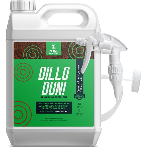 ZONE PROTECTS Dillo Dun! Armadillo Repellent Gallon Trigger Sprayer - Chewy.com