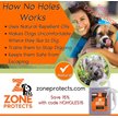 ZONE PROTECTS No Holes! Dog Digging Prevention Spray, 1-gal bottle ...