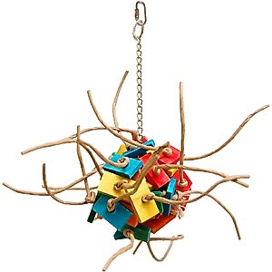 ZOO-MAX Fiireball Birs Toy, Multicolor, Small - Chewy.com