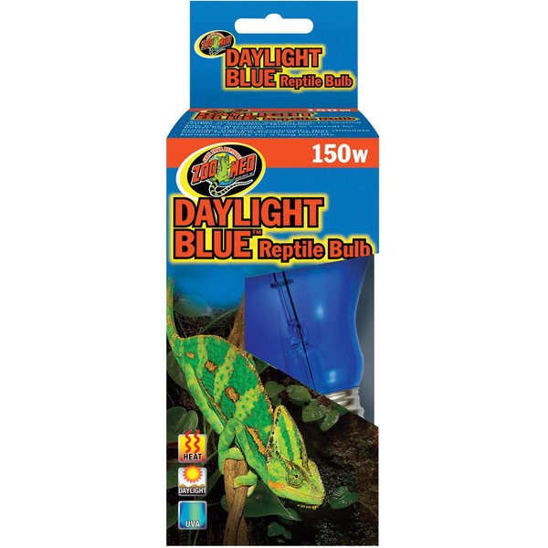 ZOO MED Daylight Blue Reptile Lamp, 60-Watt - Chewy.com