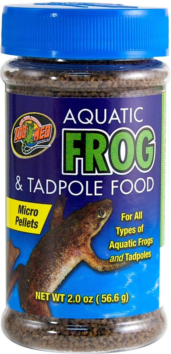 ZOO MED Aquatic Frog & Tadpole Food, 2-oz jar - Chewy.com