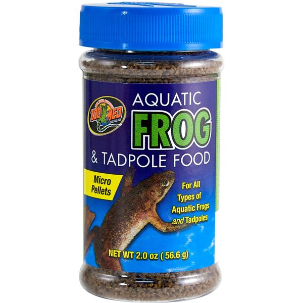 ZOO MED Aquatic Frog & Tadpole Food, 2-oz jar - Chewy.com