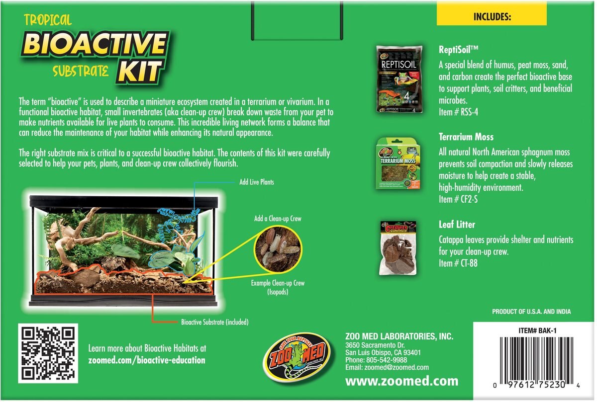ZOO MED Bioactive Substrate Kit - Chewy.com