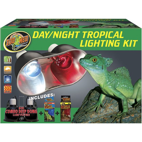 ZOO MED Day/Night Lighting Reptile Kit, Tropical - Chewy.com