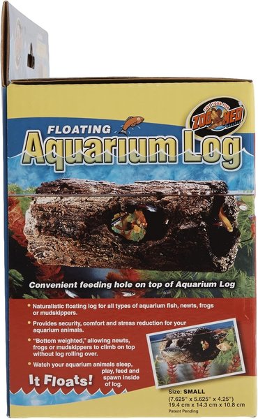 ZOO MED Floating Aquarium Log Fish Hideout, Small - Chewy.com