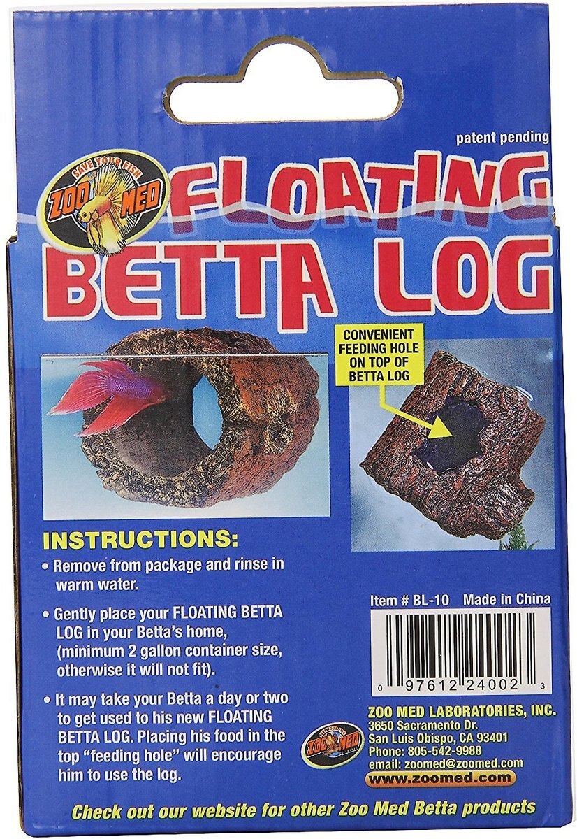 ZOO MED Floating Betta Log - Chewy.com