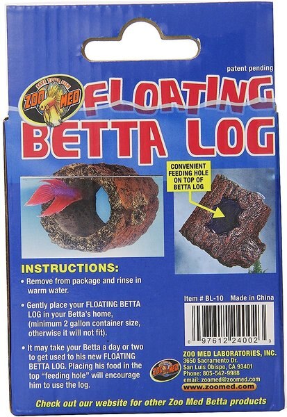 ZOO MED Floating Betta Log - Chewy.com