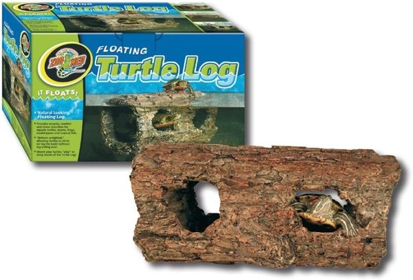 ZOO MED Floating Turtle Log Reptile Hideout - Chewy.com