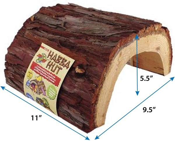 Out of Stock - ZOO MED Habba Hut Reptile Hideout, Giant - Chewy.com