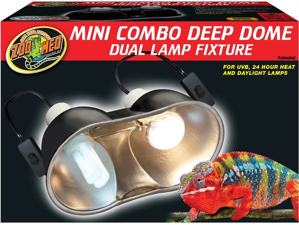 ZOO MED Mini Deep Dome Lamp Fixture - Chewy.com