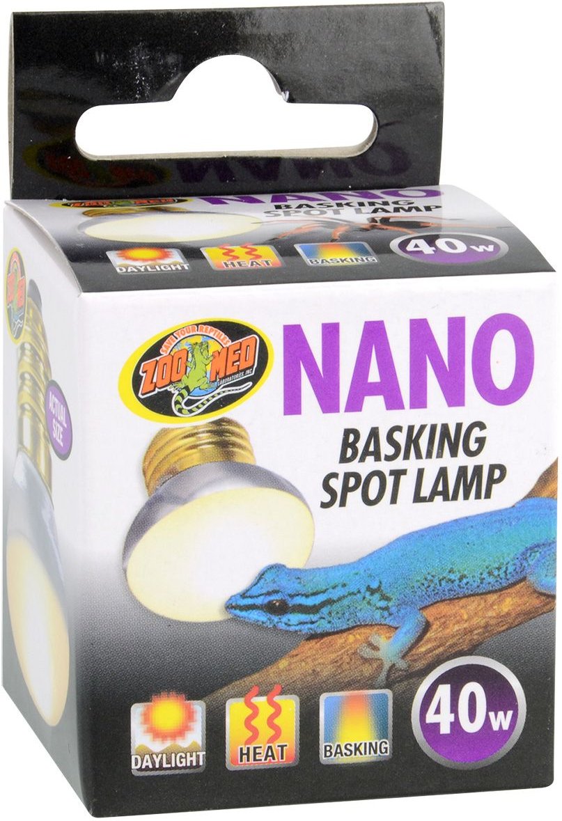 ZOO MED Nano Reptile Basking Spot Lamp, 40 W - Chewy.com
