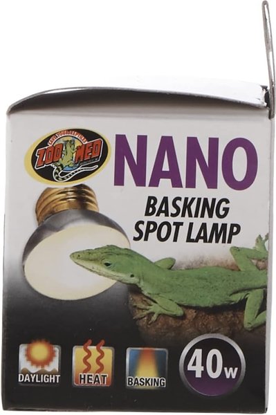 ZOO MED Nano Reptile Basking Spot Lamp, 40 W - Chewy.com