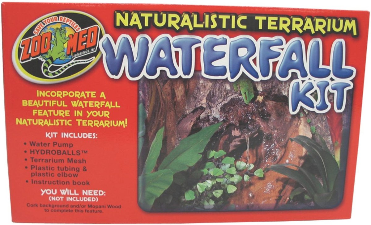 ZOO MED Naturalistic Terrarium Waterfall Kit - Chewy.com