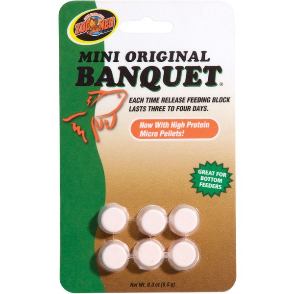 ZOO MED Original Banquet Block, Mini, 6 count - Chewy.com