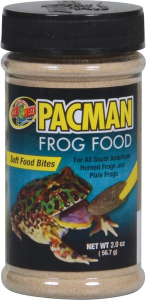 ZOO MED Pacman Frog Food, 2-oz pouch - Chewy.com