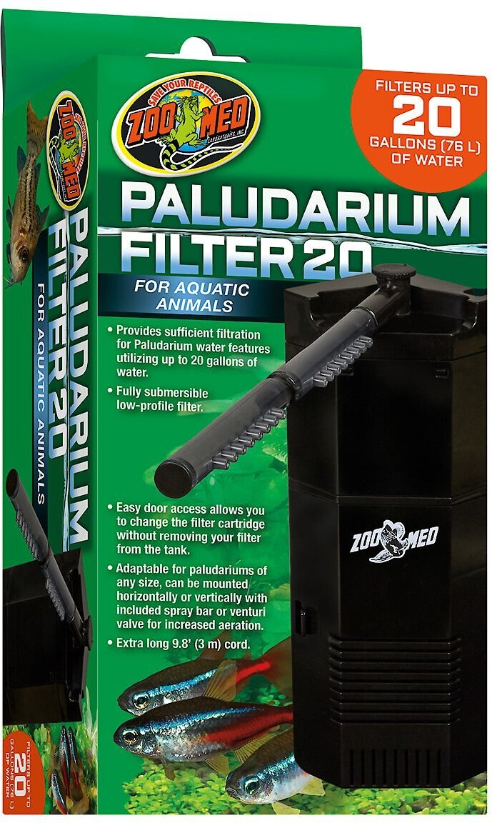 ZOO MED Paludarium Filter, 20-gal - Chewy.com