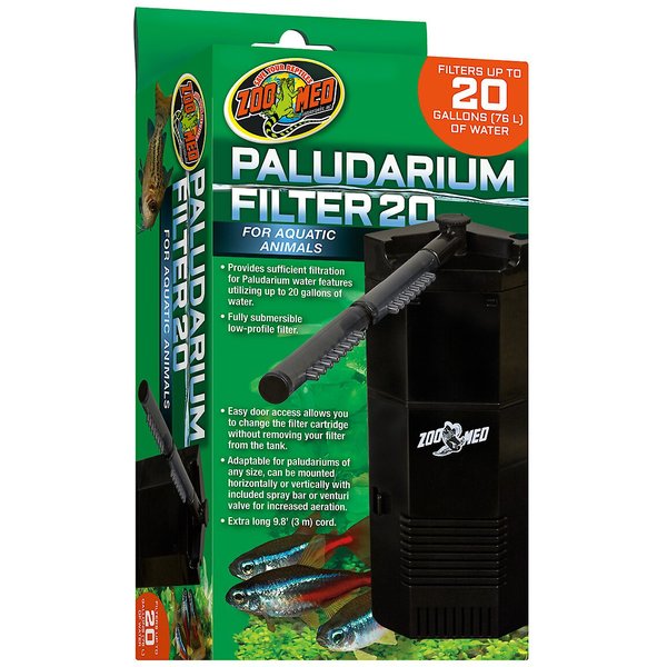 TETRAFAUNA Decorative ReptoFilter for Frogs, Newts & Turtles, 55-gal ...