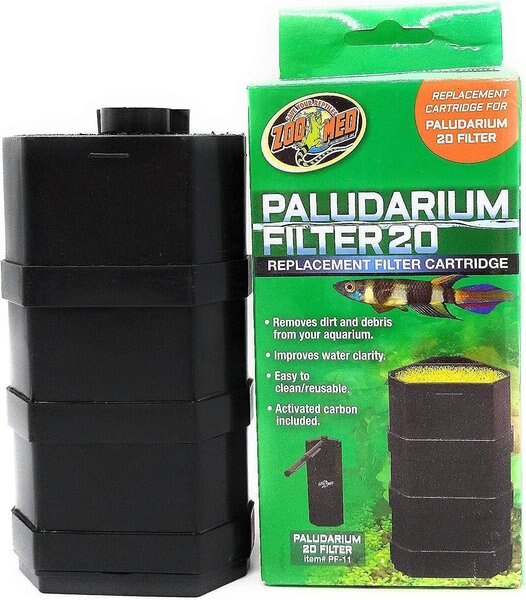 ZOO MED Paludarium Filter Replacement Cartridge, 20-gal - Chewy.com
