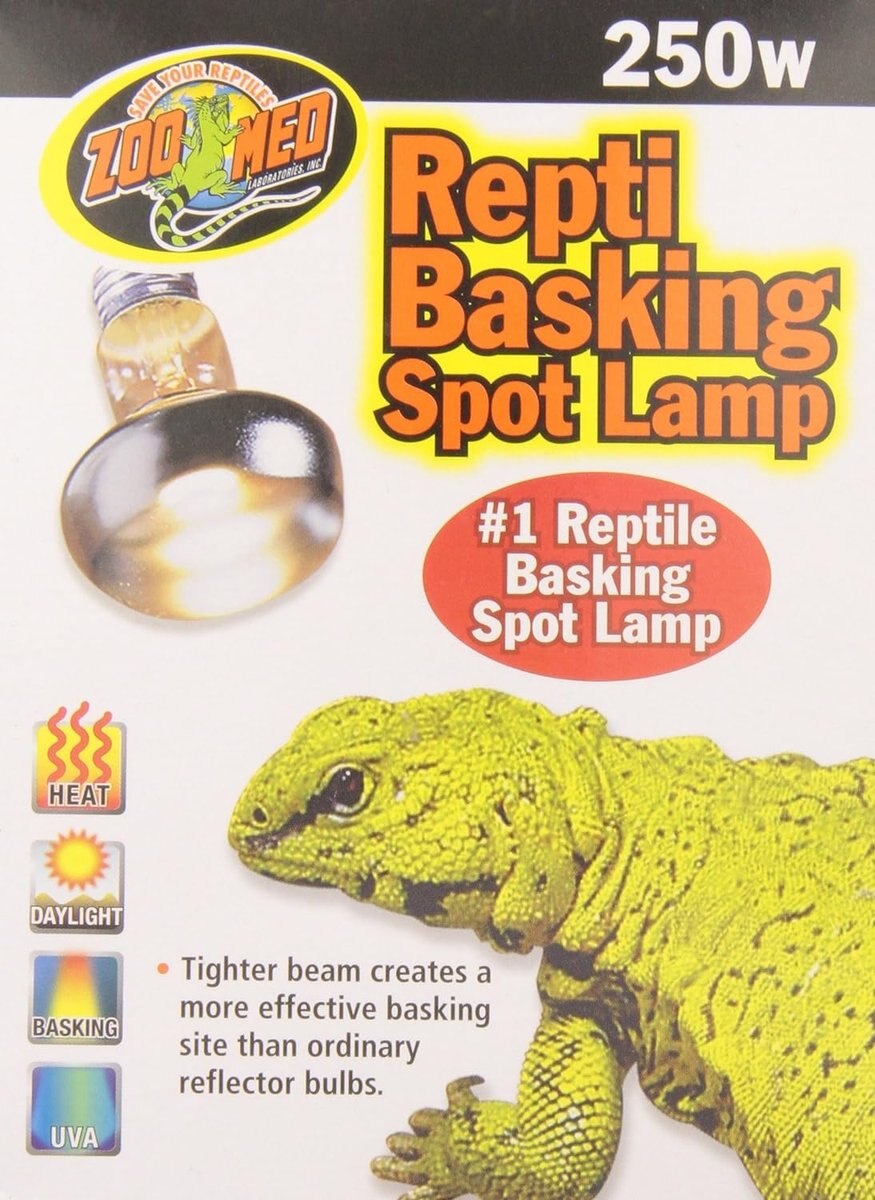 Out of Stock - ZOO MED Repti Basking Reptile Spot Lamp, 250W - Chewy.com