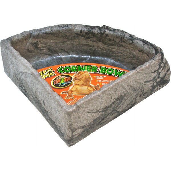 EXO TERRA Corner Reptile Water Dish, Large - Chewy.com
