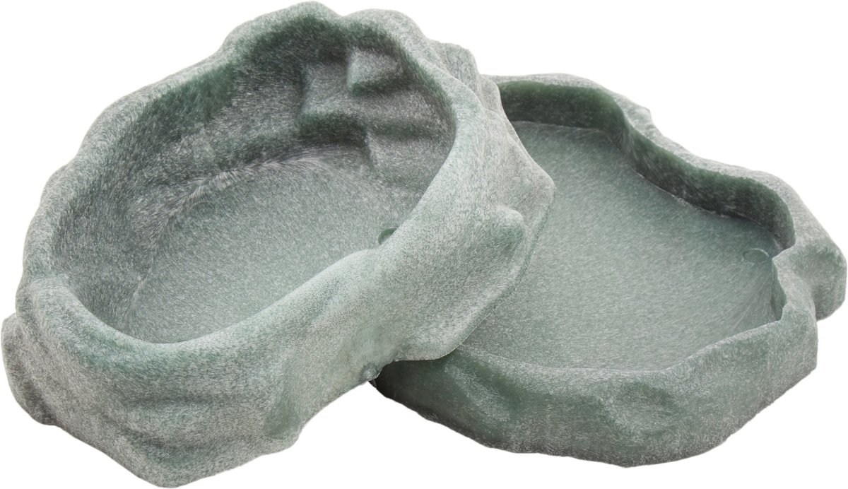 ZOO MED Repti Rock Reptile Rock Food & Water Dishes, Medium - Chewy.com