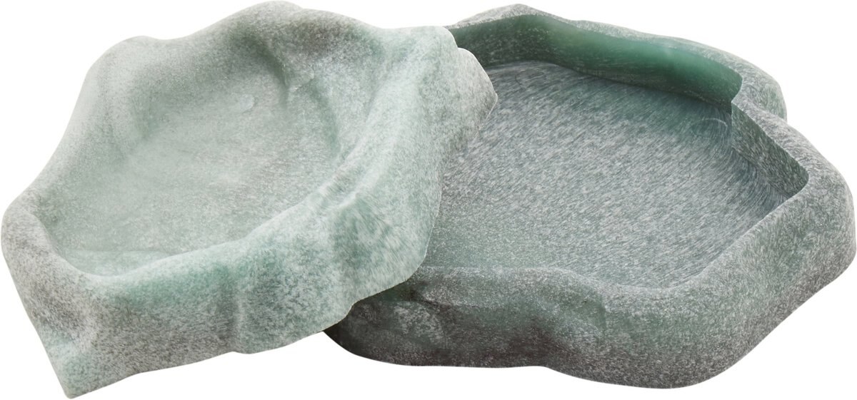 ZOO MED Repti Rock Reptile Rock Food & Water Dishes, Small - Chewy.com