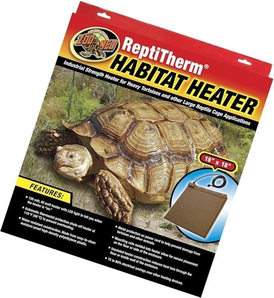 ZOO MED ReptiTherm Habitat Heater, 40-watt - Chewy.com