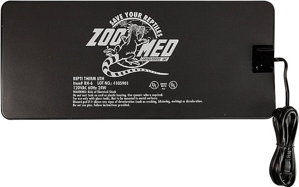 ZOO MED ReptiTherm Under Tank Heater, 50 - 60 gal Terrarium - Chewy.com