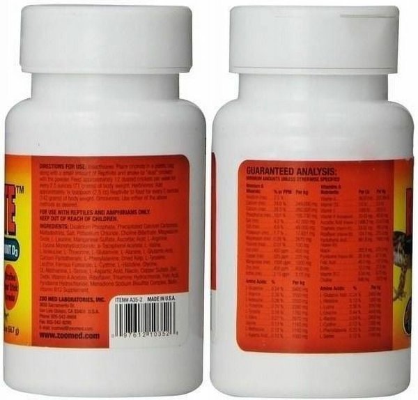 ZOO MED ReptiVite without D3 Reptile Supplement, 2-oz bottle - Chewy.com