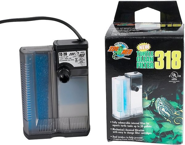 ZOO MED Turtle Clean Filter 318 Aquatic Turtle Tank Filter - Chewy.com