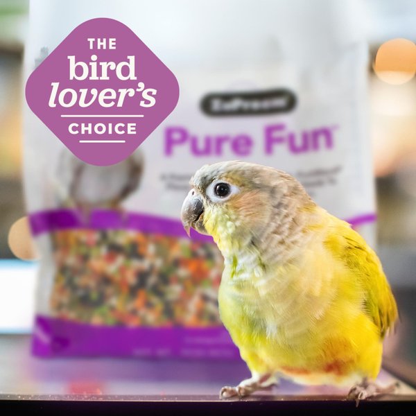 ZUPREEM Pure Fun Parrot & Conure Bird Food, 2-lb bag - Chewy.com